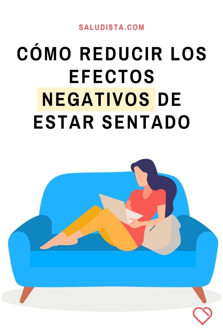 Cómo reducir los efectos negativos de estar sentado