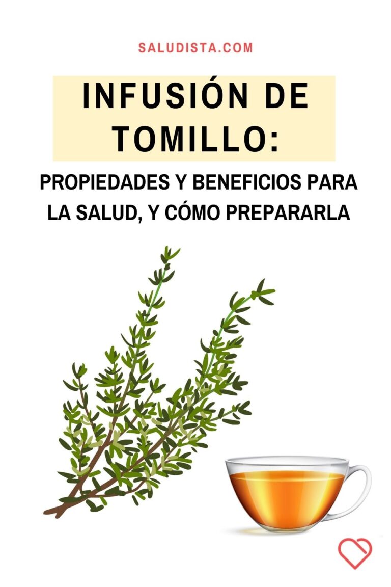 Infusión de tomillo: Propiedades y beneficios para la salud, y cómo prepararla